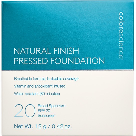 Natural Finish Pressed Mineral Foundation SPF 20 by Colorescience ...